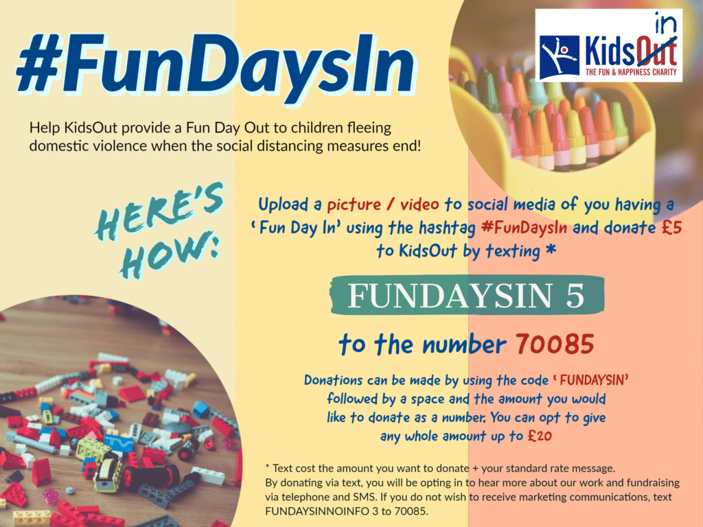 Share your “Fun Days In” and donate to KidsIn! | KidsOut