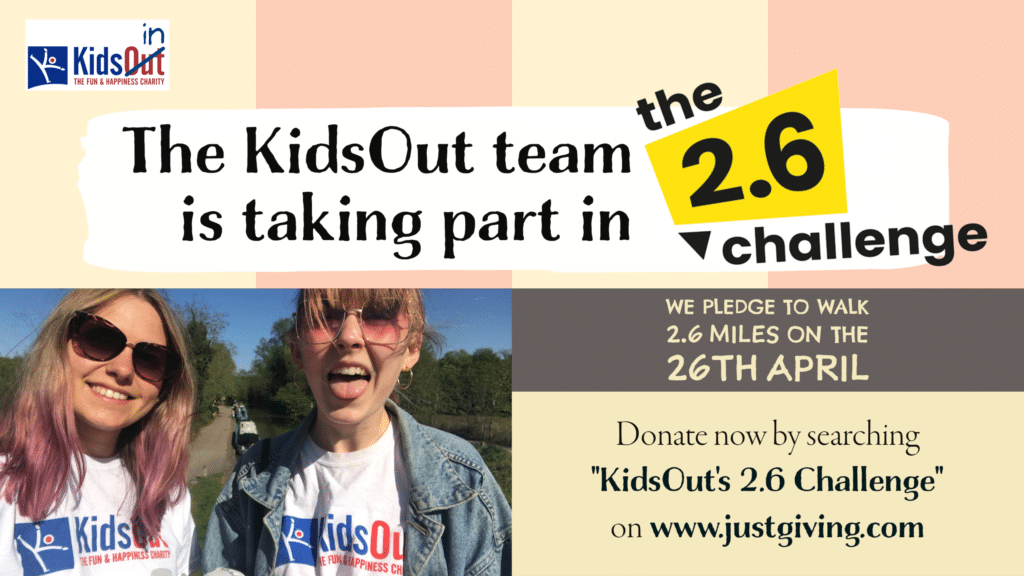 Support KidsOut with the 2.6 Challenge! | KidsOut